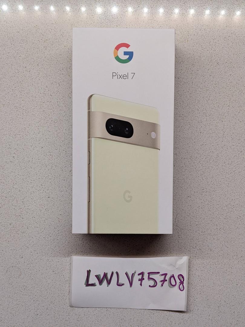 Google Pixel 7 - Unlocked, Lemongrass, 128GB, 8GB, GVU6C, Sub-6 5G ...