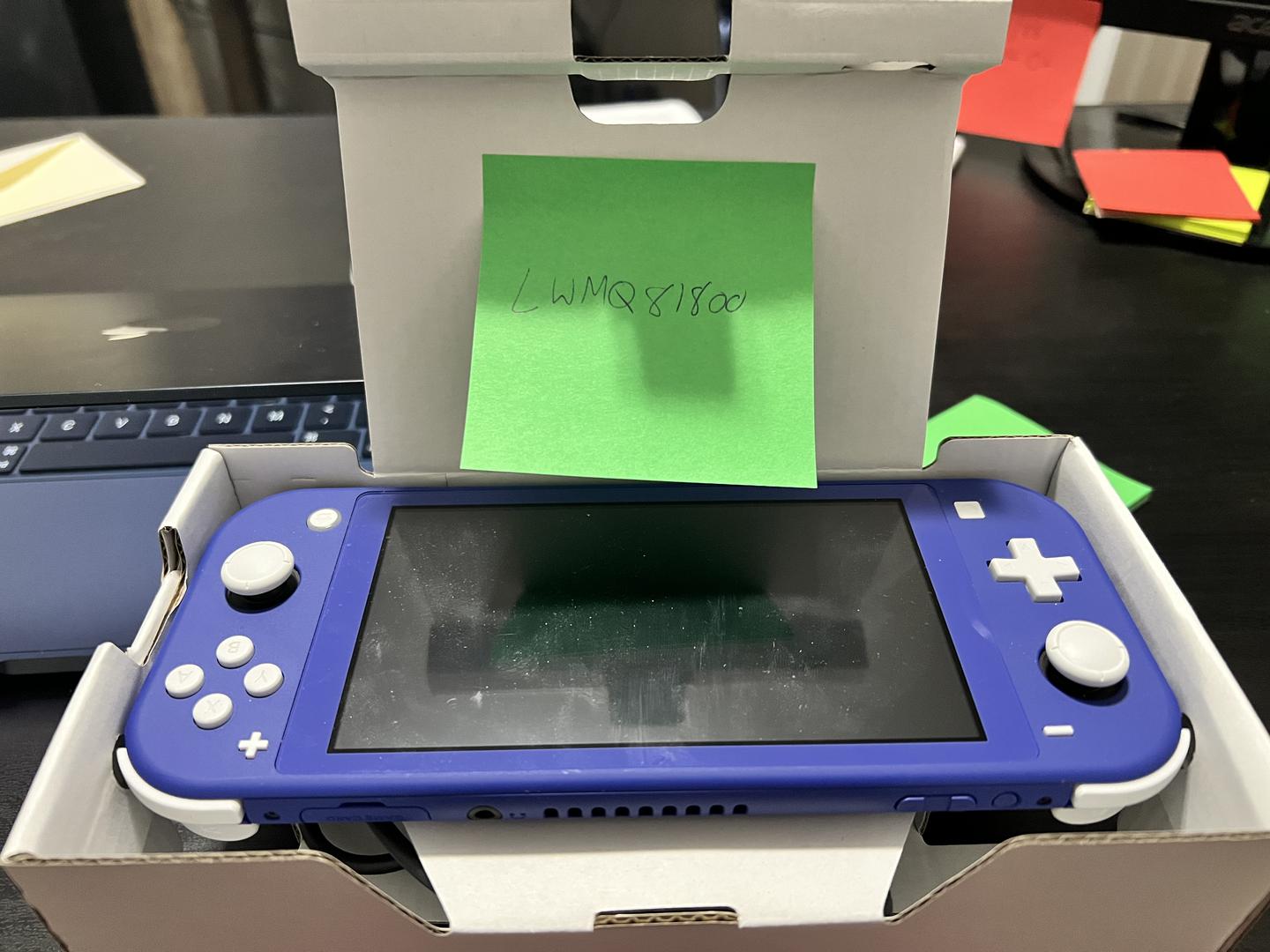 Nintendo Switch Lite Blue LWMQ81800 Swappa nintendo-switch-lite-blue-lwmq81800-swappa