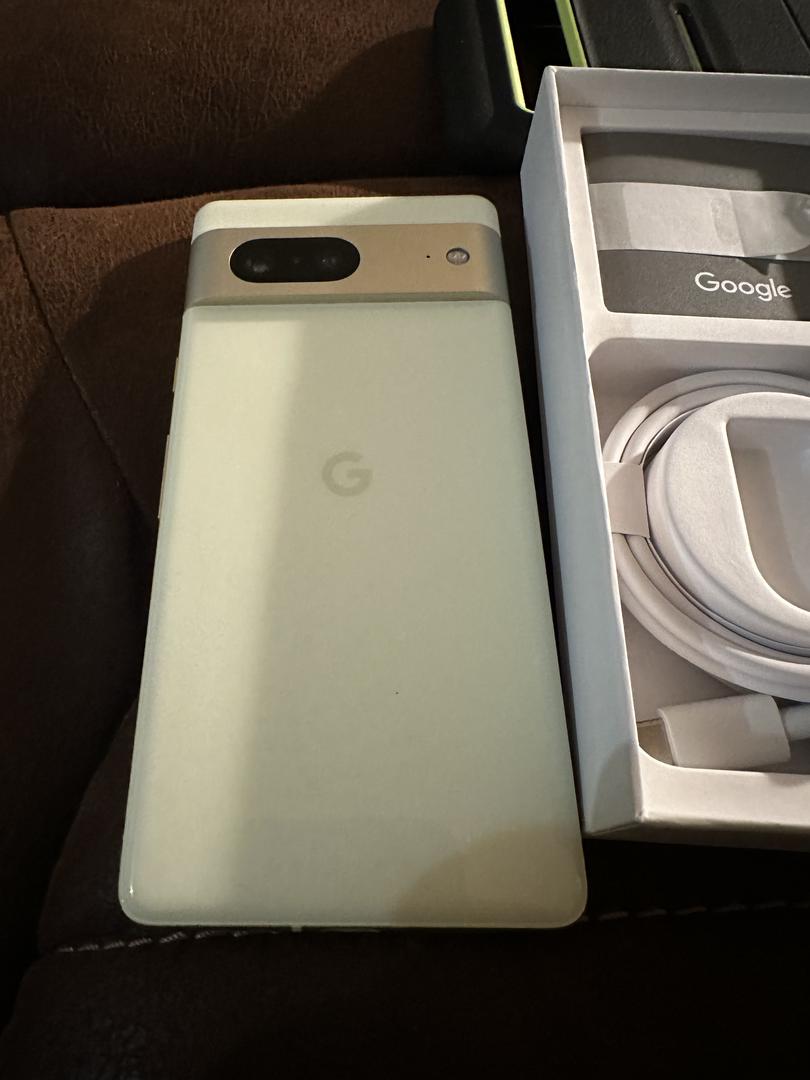 Google Pixel 7 - Unlocked, Lemongrass, 128GB, 8GB, GVU6C, Sub-6 5G ...