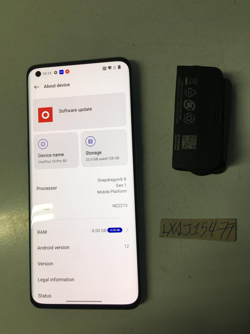 OnePlus 10 Pro - Unlocked, Green, 128GB, 8GB, NE2215 - LXAJ15477 - Swappa