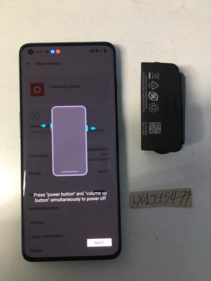 OnePlus 10 Pro - Unlocked, Green, 128GB, 8GB, NE2215 - LXAJ15477 - Swappa