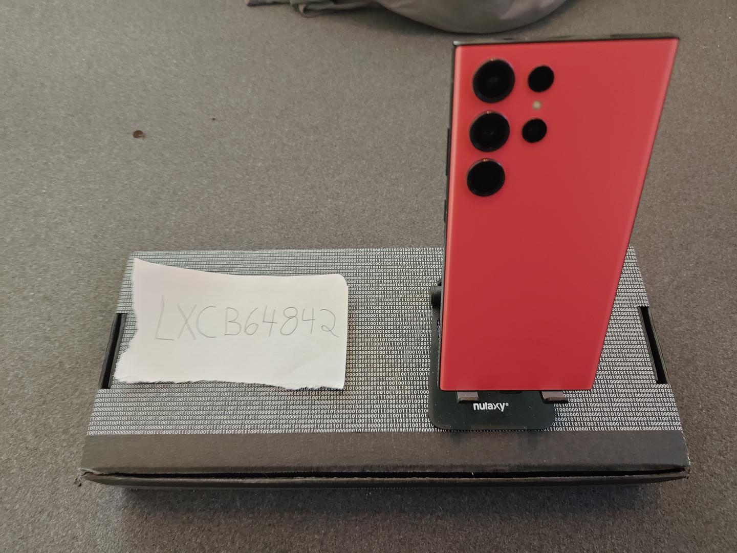 Samsung Galaxy S23 Ultra - Unlocked, Red, 512GB, 12GB, SM-S918U1 ...