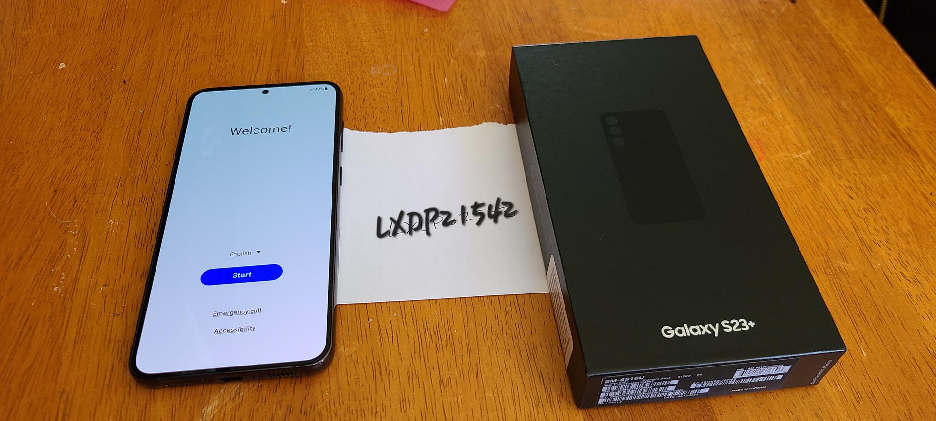 Samsung Galaxy S23 Plus - T-Mobile, Black, 512GB, 8GB, SM-S916U ...