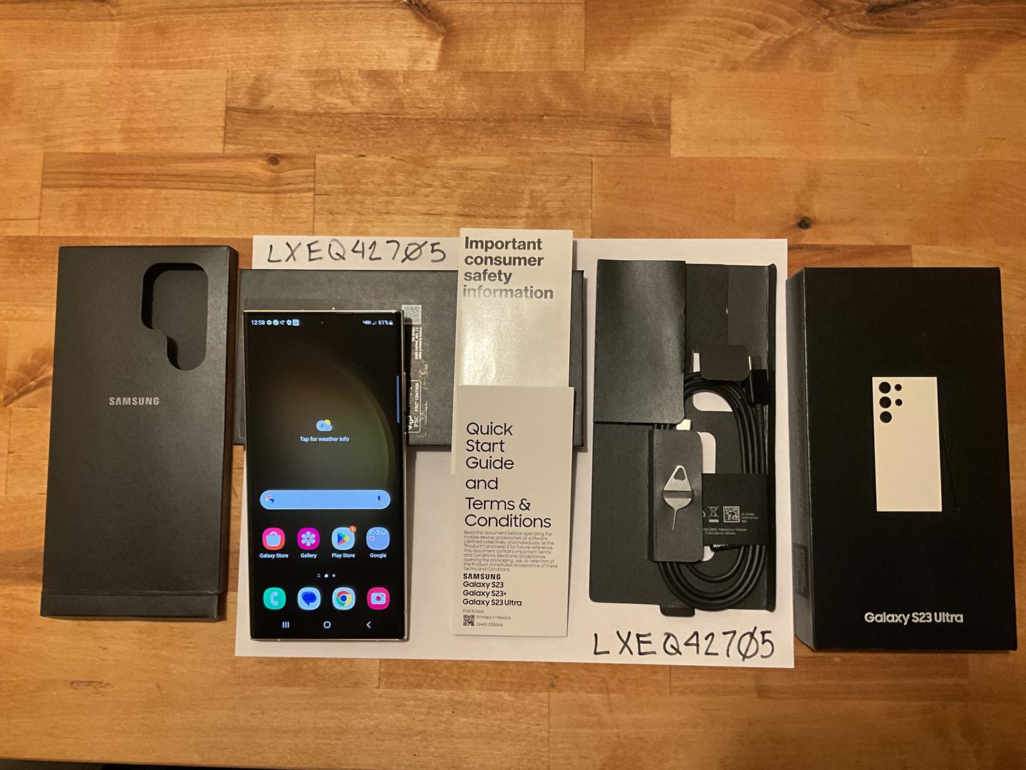 Samsung Galaxy S23 Ultra - Verizon, Cream, 256GB, 8GB, SM-S918U ...