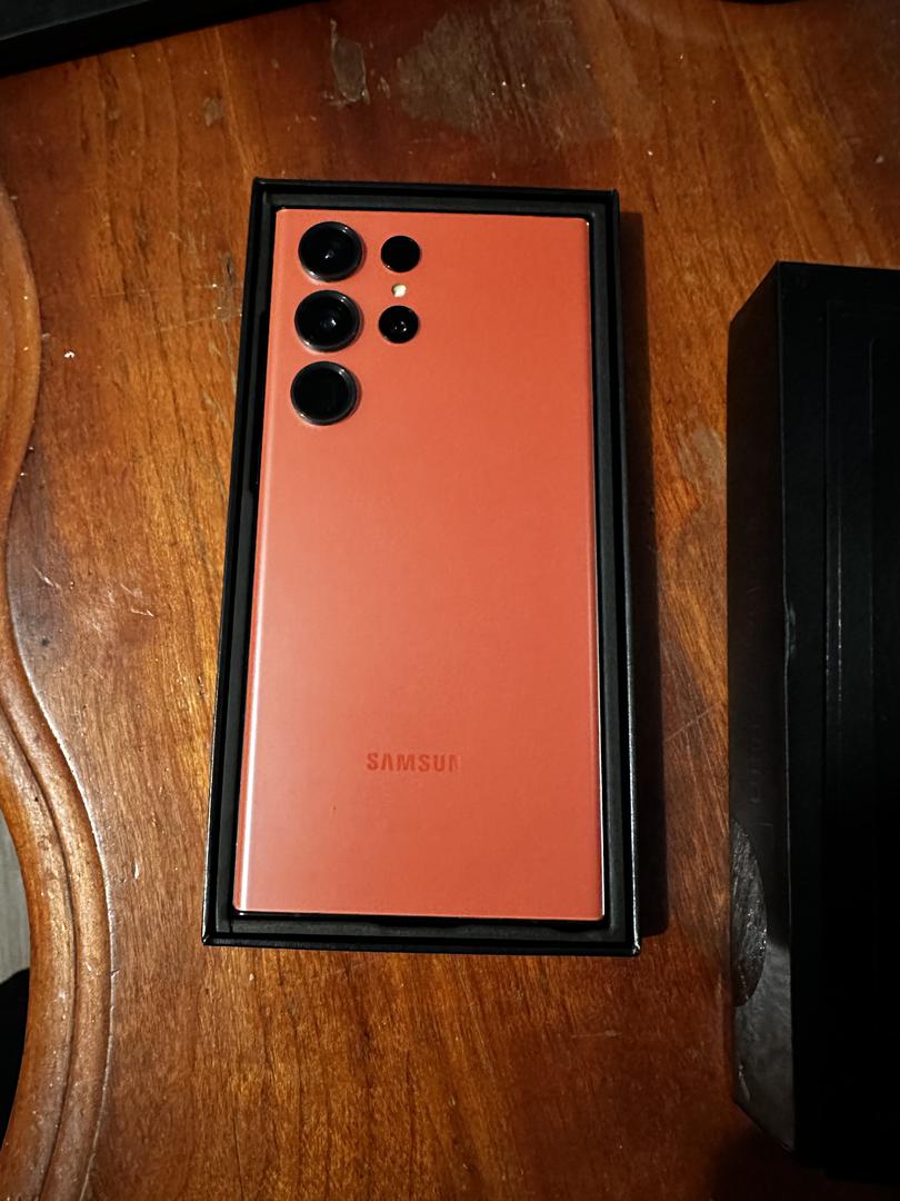 Samsung Galaxy S23 Ultra - Unlocked, Red, 512GB, 12GB, SM-S918U1 ...