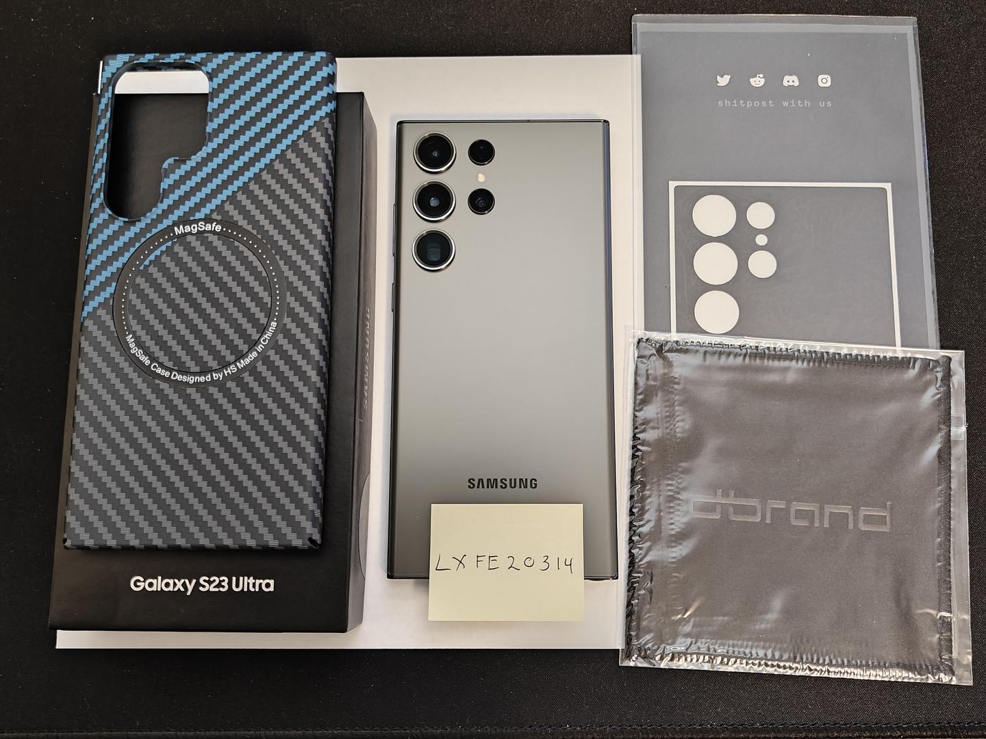 Samsung Galaxy S23 Ultra - Unlocked, Green, 512GB, 12GB, SM-S918U1 ...