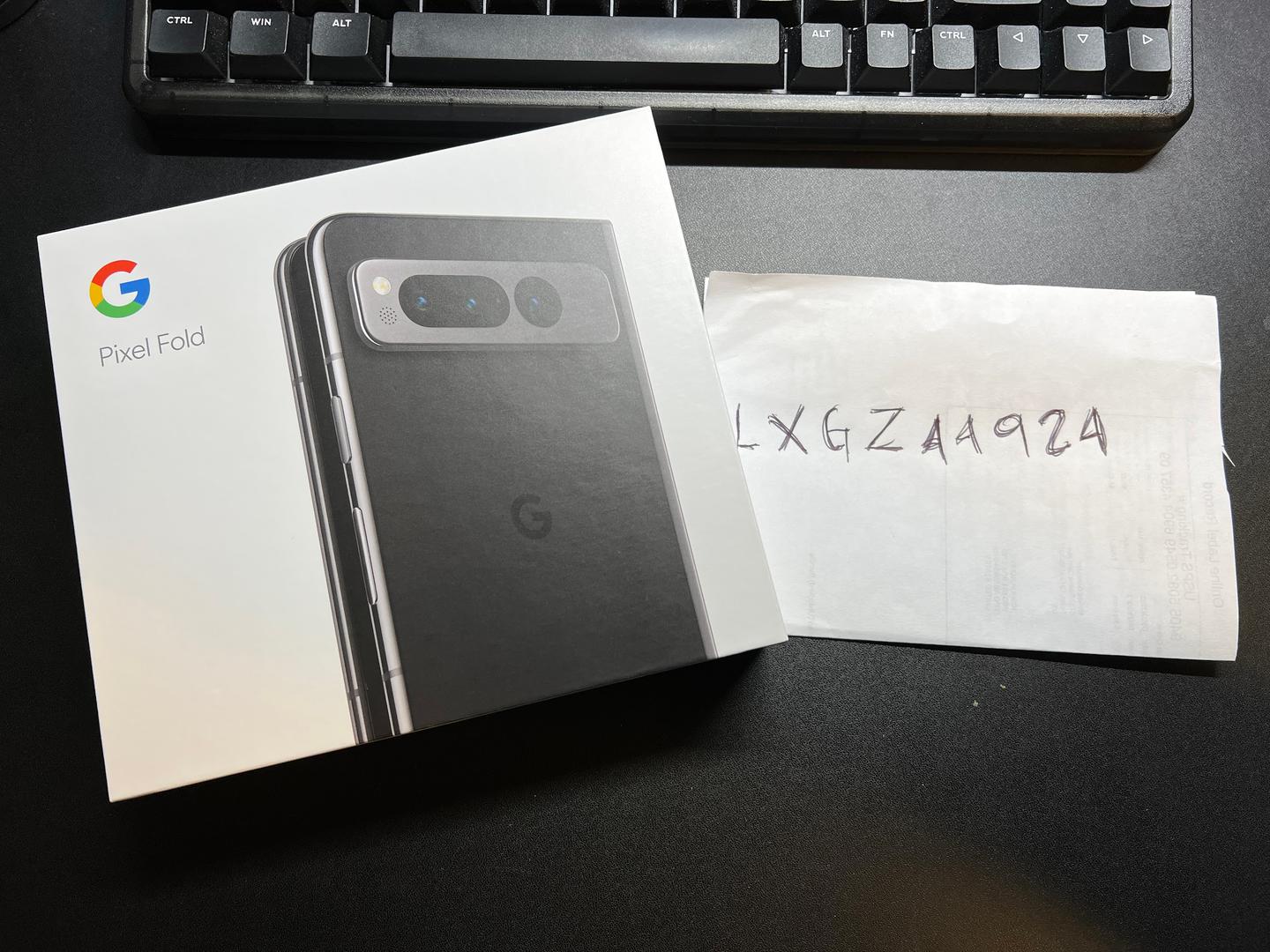 Google Pixel Fold - Unlocked, Obsidian, 256GB, 12GB, G9FPL - LXGZ44924 ...