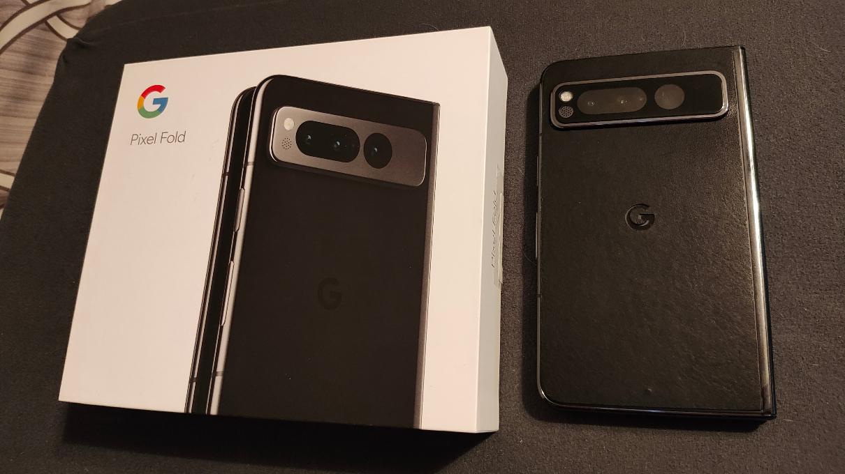 Google Pixel Fold - Unlocked, Obsidian, 512GB, 12GB, G9FPL - LXJI46865 ...