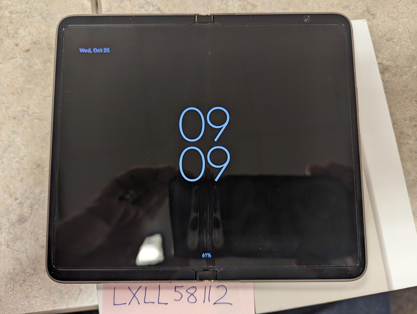 Google Pixel Fold - Unlocked, Porcelain, 256GB, 12GB, G9FPL - LXLL58112 ...