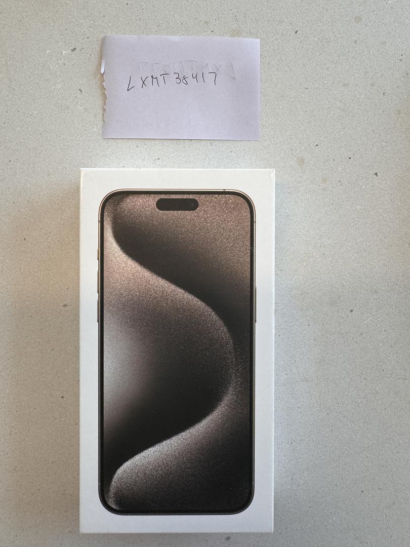 Apple iPhone 15 Pro Max - Verizon, Natural, 256GB, A2849 - LXMT38417 ...