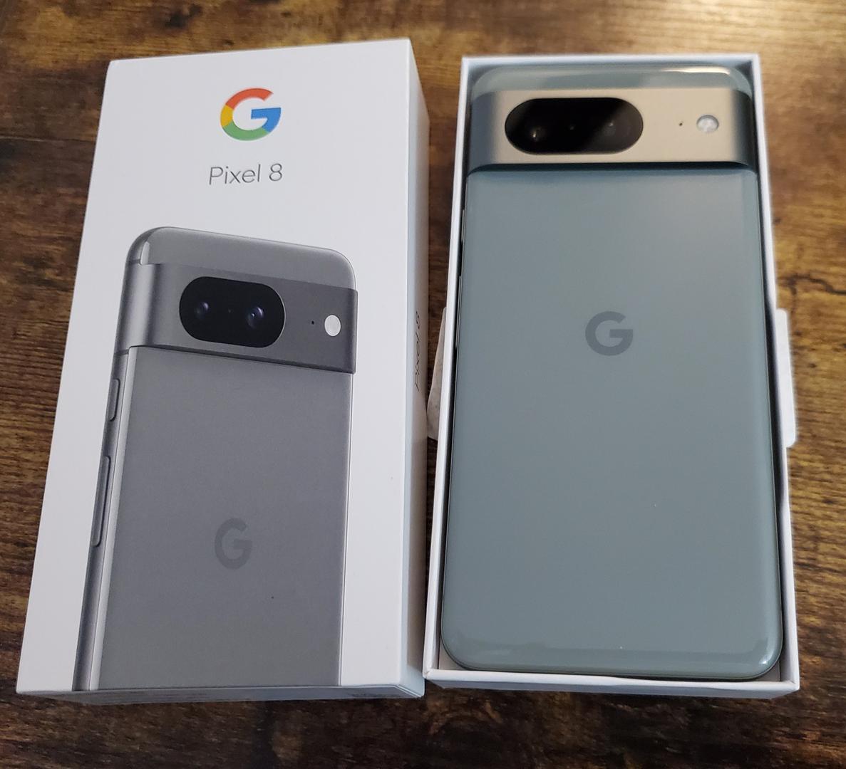 Google Pixel 8 - Unlocked, Hazel, 128GB, 8GB, G9BQD, Sub-6 5G ...