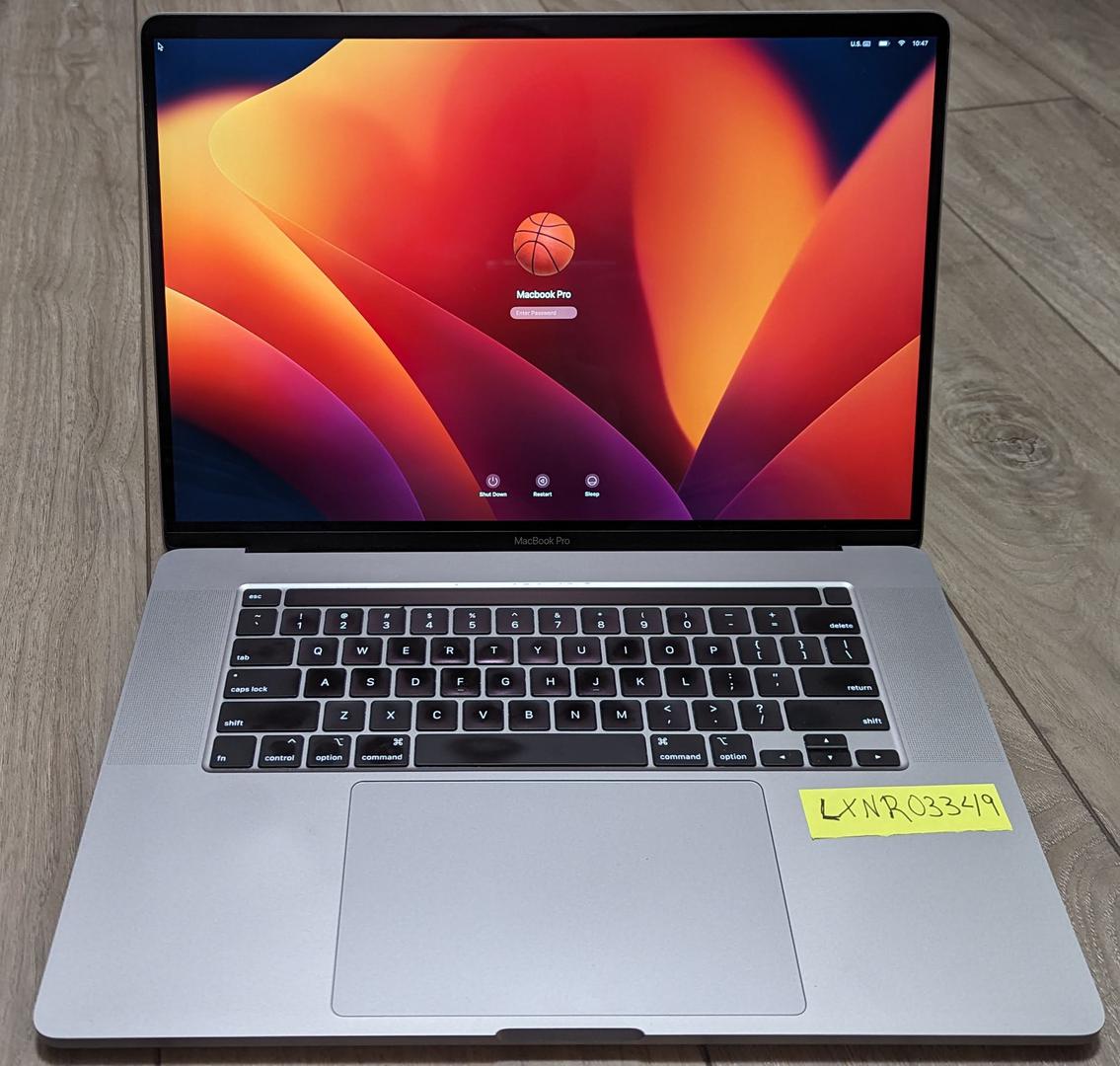 MacBook Pro 2019 - 16" - I7, Gray, 512GB, 16GB - LXNR03349 - Swappa