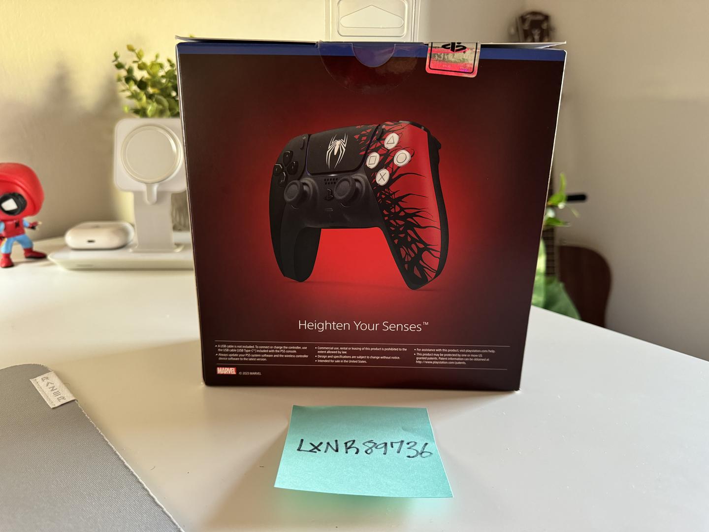 DualSense Wireless Controller - Black, Spider-Man 2 Limited Edition ...