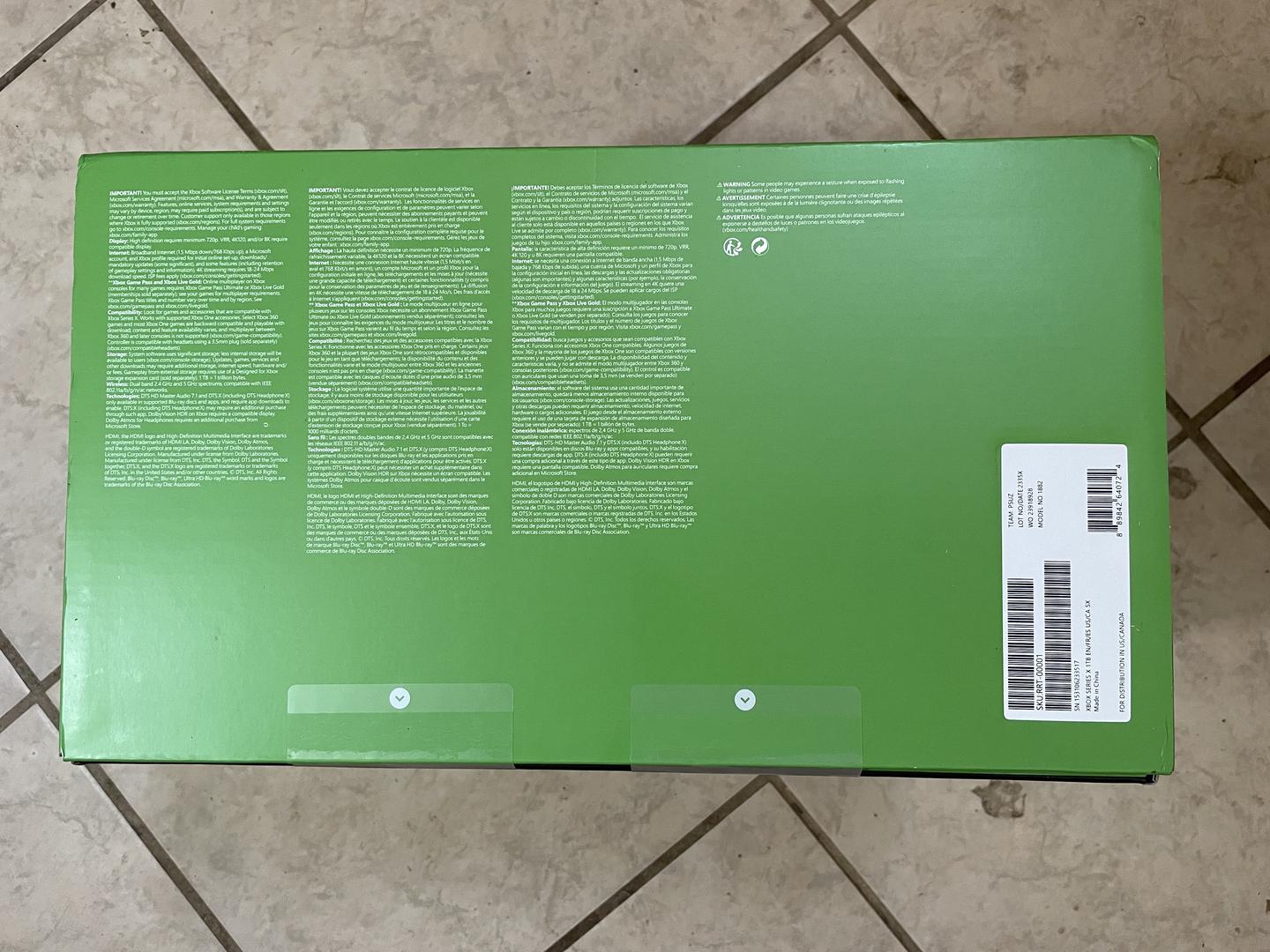 Xbox Series X (2020) - Black, 1TB, standard - LYAI06331 - Swappa