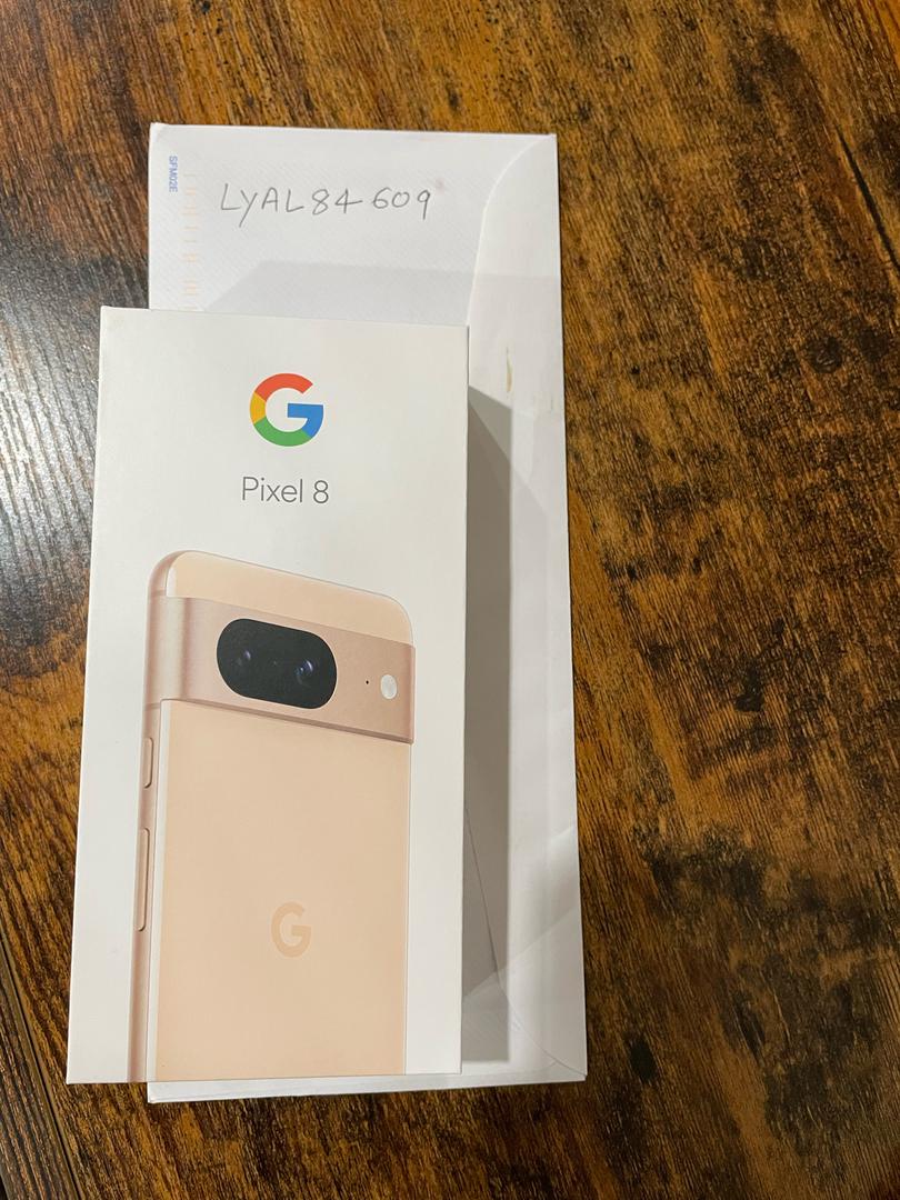 Google Pixel 8 - Unlocked, Rose, 128GB, 8GB, G9BQD, Sub-6 5G ...