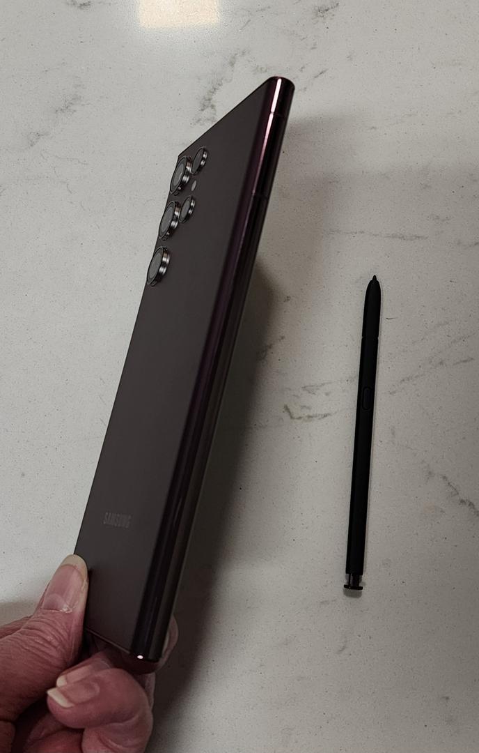 Samsung Galaxy S22 Ultra - T-Mobile, Burgundy, 128GB, 8GB, SM-S908U ...