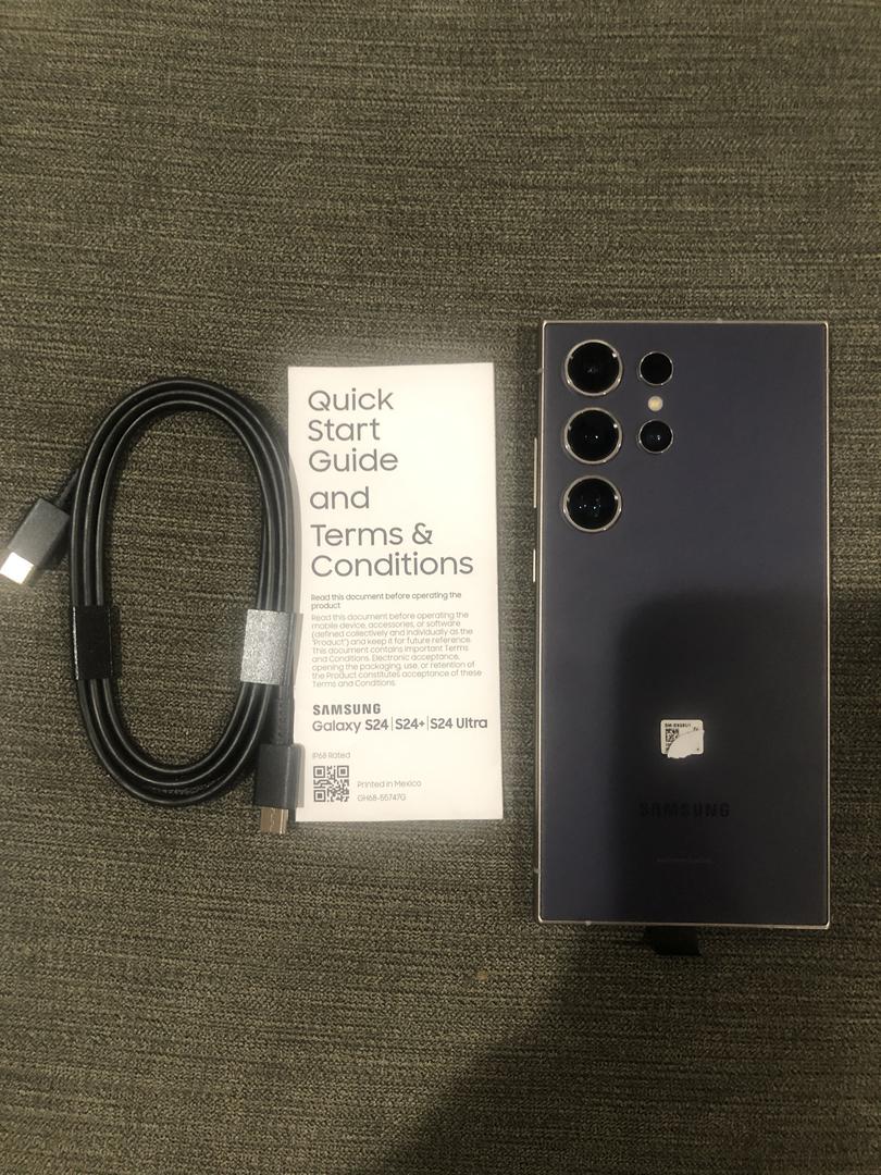 Samsung Galaxy S24 Ultra - Unlocked, Violet, 512GB, 12GB, SM-S928U1 ...