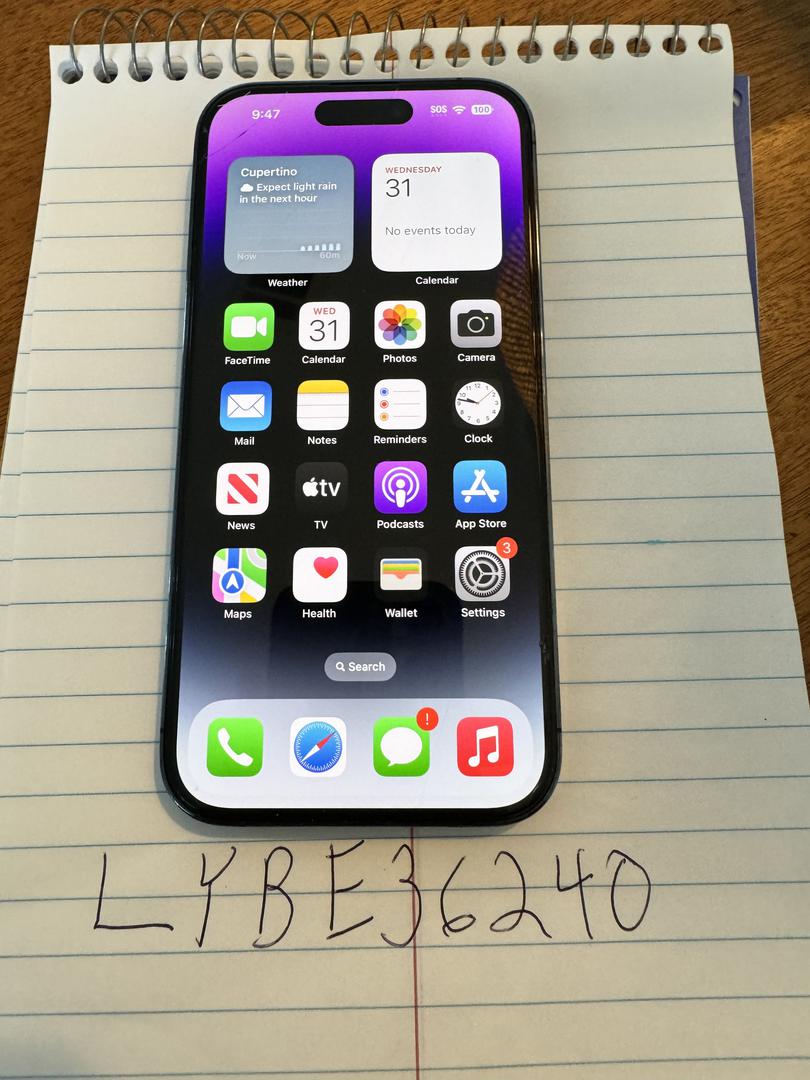 Apple iPhone 14 Pro - Xfinity, Purple, 128GB, A2650 - LYBE36240 - Swappa