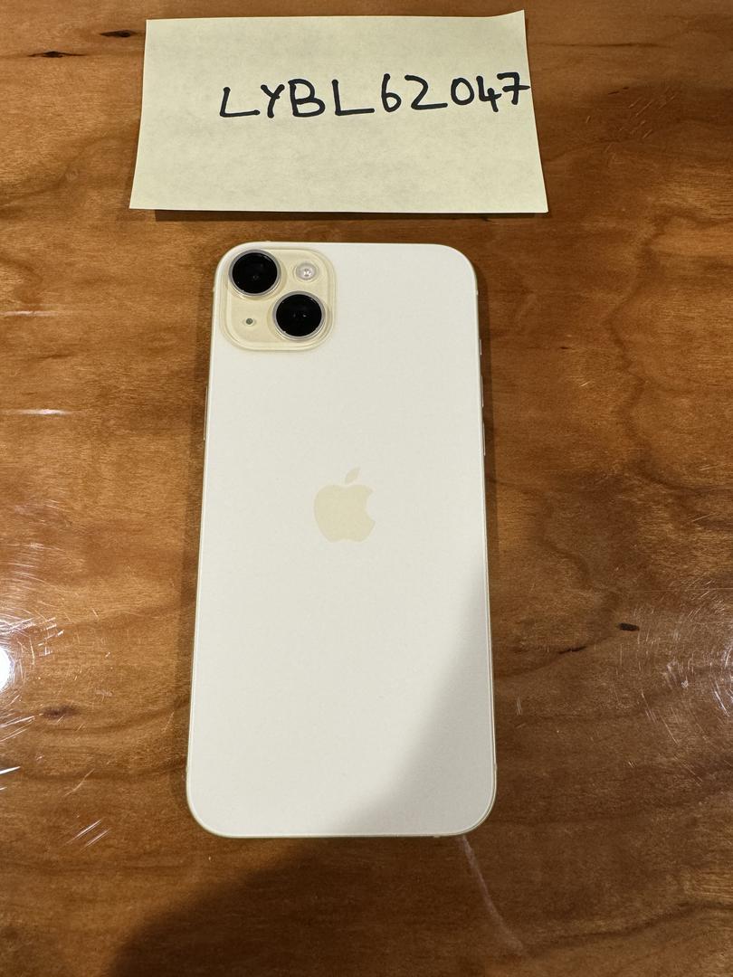 Apple iPhone 15 Plus - Unlocked, Yellow, 128GB, A2847 - LYBL62047 - Swappa