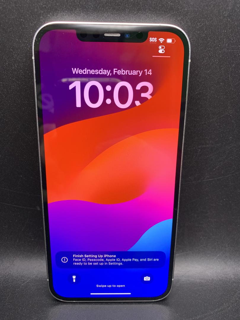 Apple iPhone 12 Pro Max - Unlocked, Silver, 256GB, A2342 - LYBS35284 ...