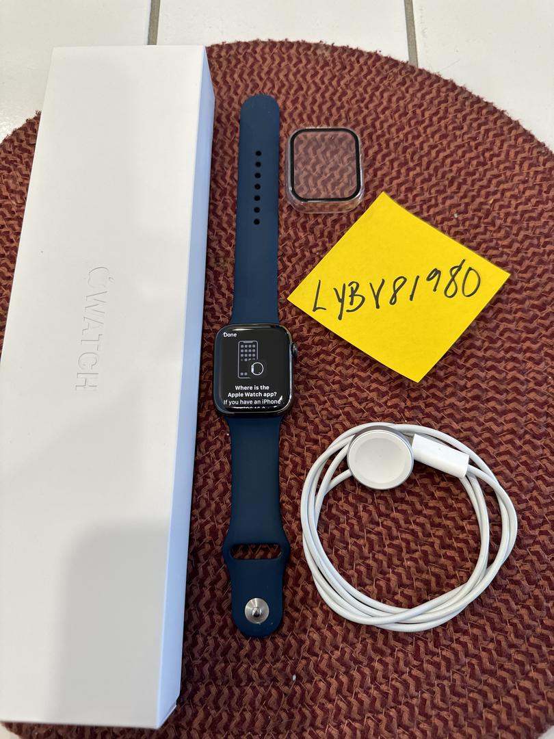 Apple Watch Series 7 45mm - Unlocked, Graphite, A2477 - Cellular ...