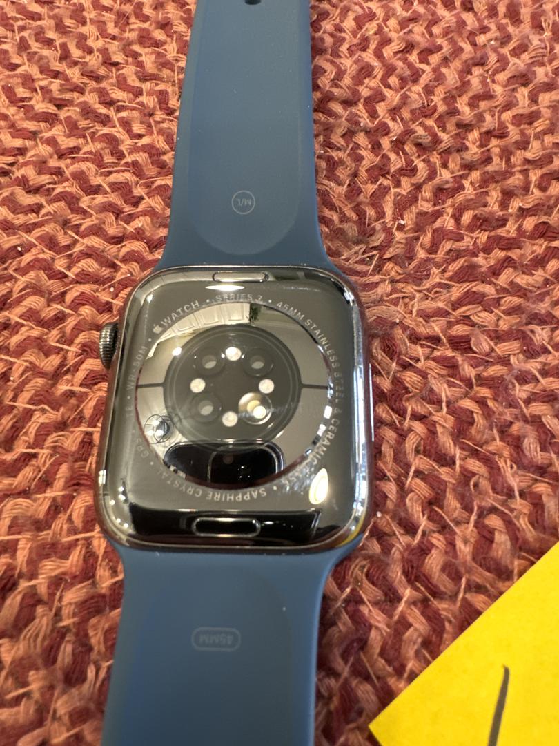 Apple Watch Series 7 45mm - Unlocked, Graphite, A2477 - Cellular ...