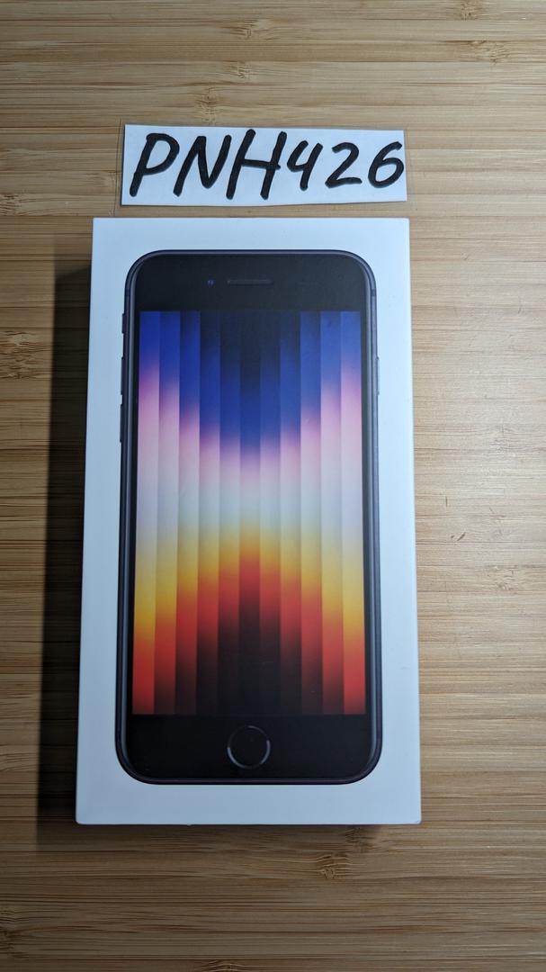 Apple iPhone SE 3rd Gen 2022 - Verizon, Midnight, 64GB, A2595 ...