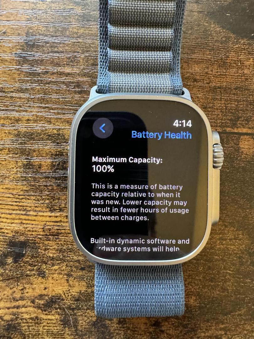 Apple Watch Ultra 2 49mm - Unlocked, Titanium, A2986 - LYCE85891 - Swappa