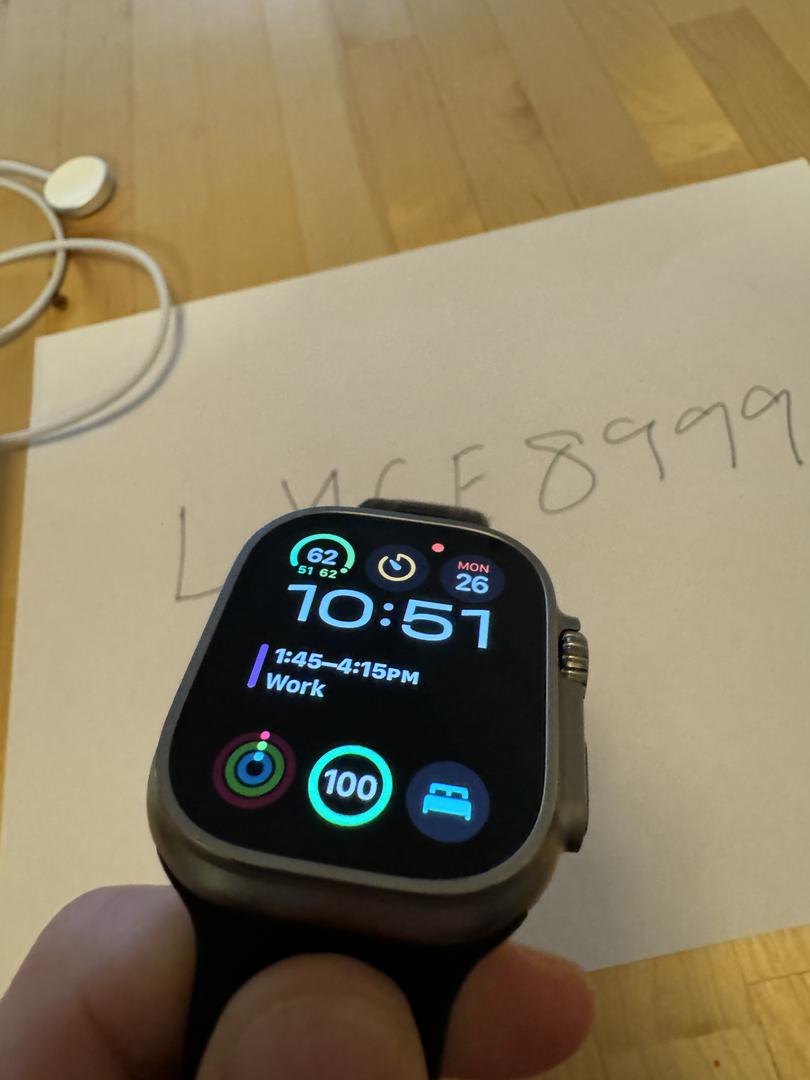 Apple Watch Ultra 2 49mm - Unlocked, Natural, A2986 - LYCE89996 - Swappa