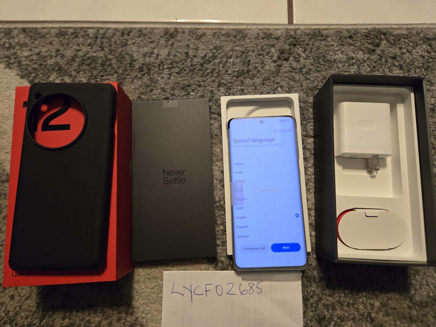 OnePlus 12 - Unlocked, Black, 512GB, 16GB, CPH2583 - LYCF02685 - Swappa