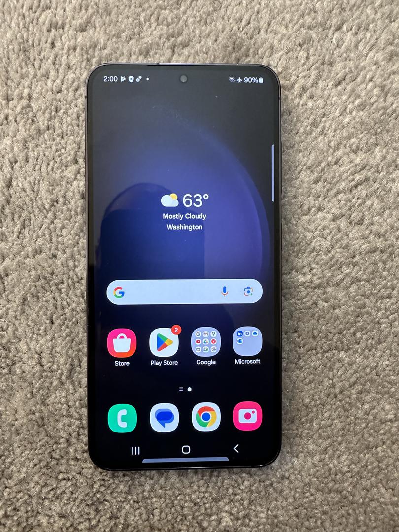 Samsung Galaxy S23 - Unlocked, Black, 256GB, 8GB, SM-S911U1 - LYCF24735 ...