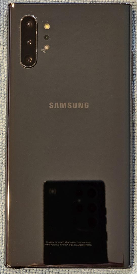 Samsung Galaxy Note 10 Plus 5G - Verizon, Black, 256GB, 12GB, SM-N976V ...