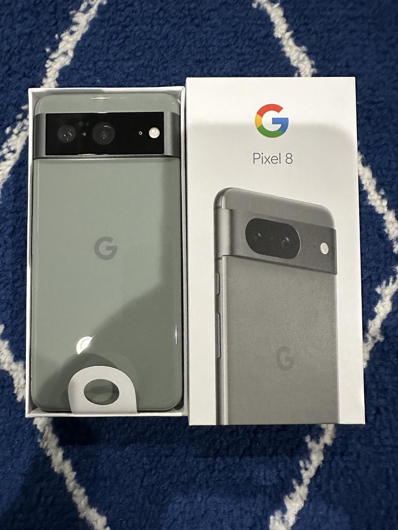 Google Pixel 8 - Unlocked, Hazel, 256GB, 8GB, G9BQD, Sub-6 5G ...