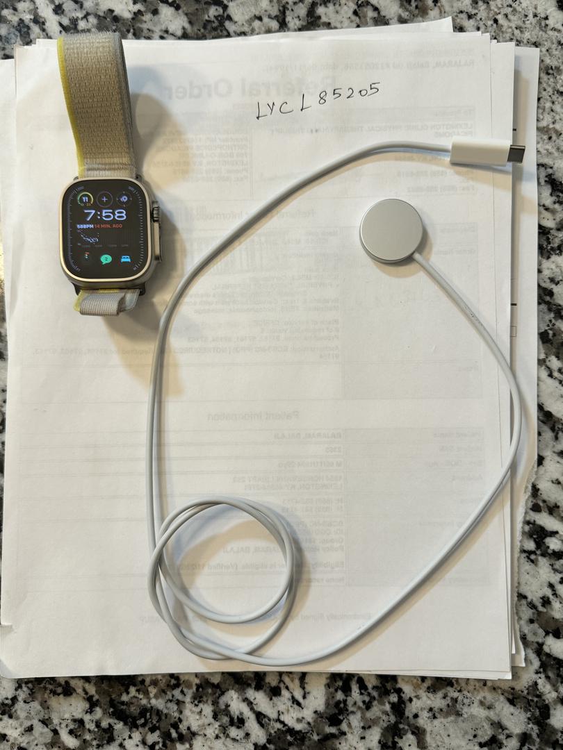 Apple Watch Ultra 2 49mm - Unlocked, Titanium, A2986 - LYCL85205 - Swappa