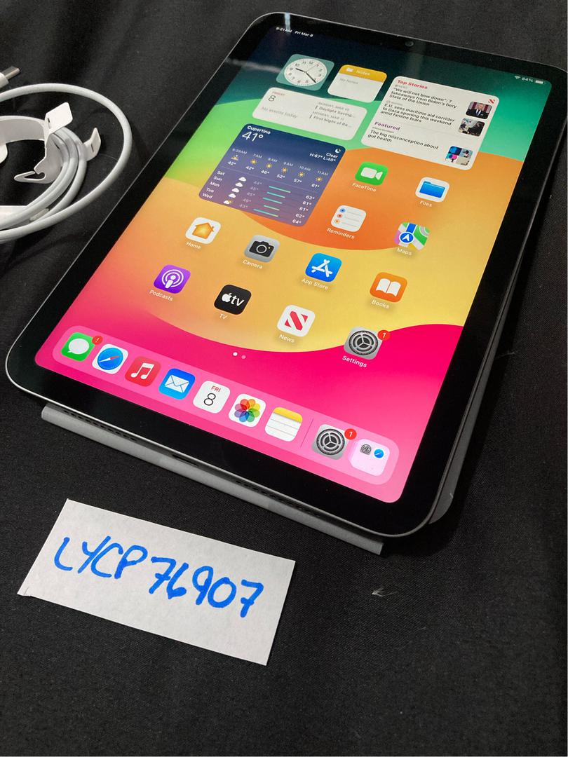 Apple iPad Mini 6th Gen - Wi-Fi, Gray, 64GB, A2567 - LYCP76907 - Swappa