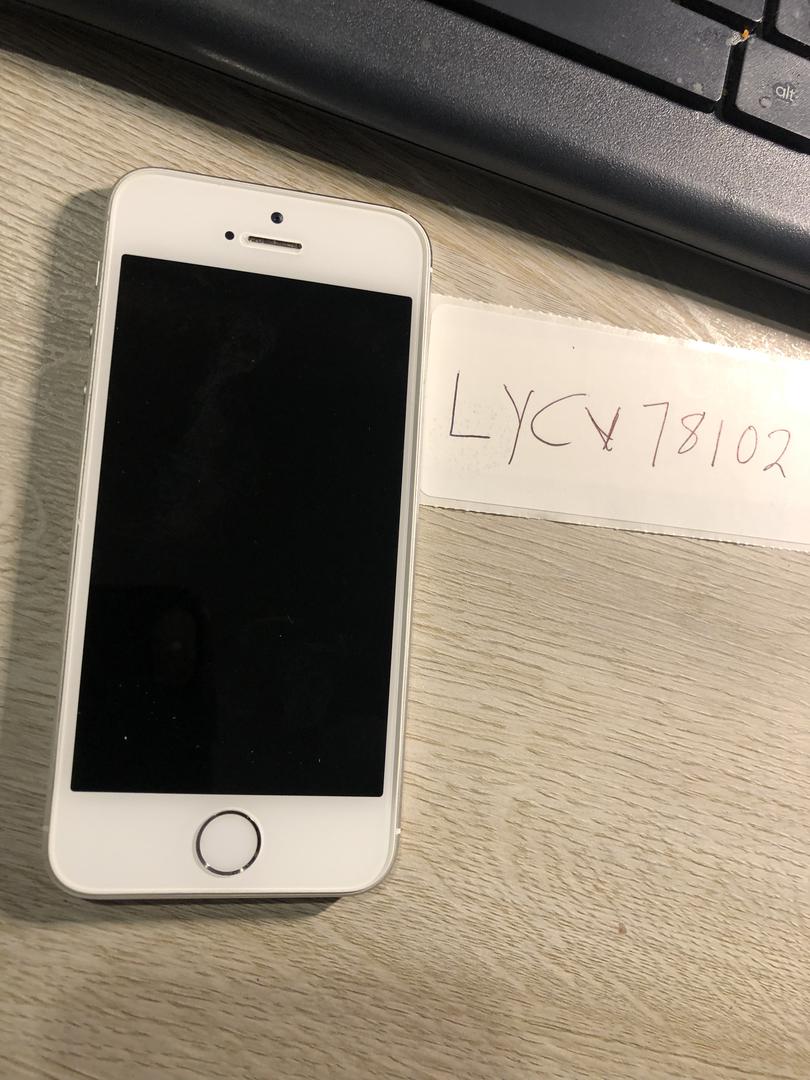 Apple iPhone 5S - Unlocked, Silver, 16GB, A1453 - LYCV78102 - Swappa