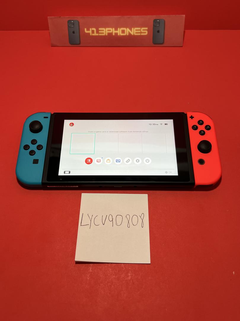 Nintendo Switch - Red & Blue, 32GB - LYCV90808 - Swappa