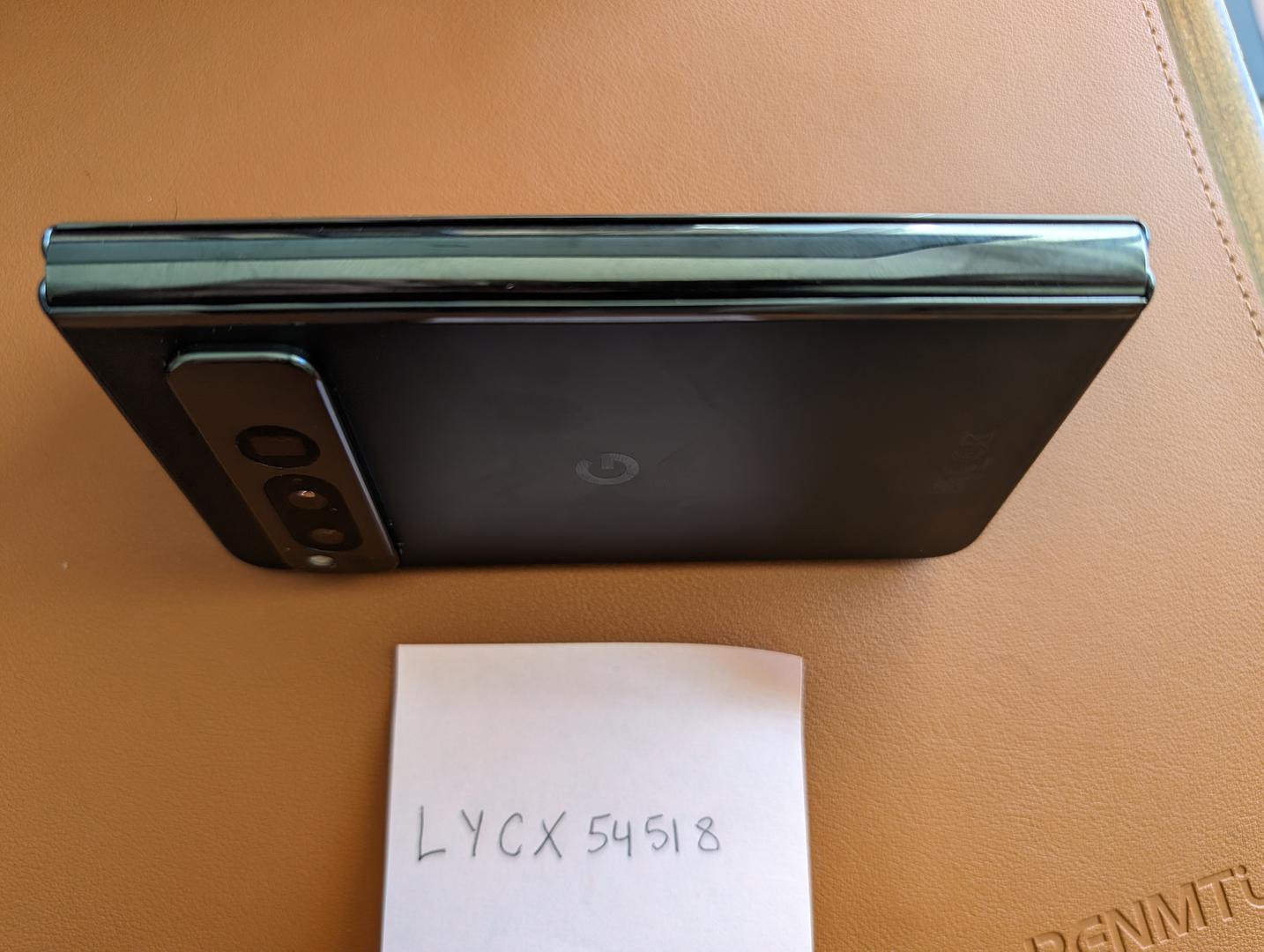 Google Pixel Fold - Unlocked, Obsidian, 256GB, 12GB, G9FPL - LYCX54518 ...