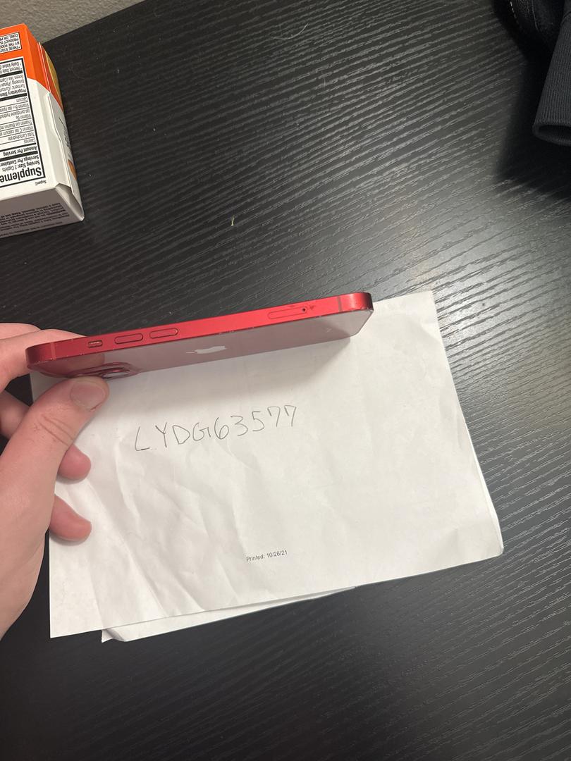 Apple iPhone 13 - Xfinity, Red, 256GB, A2482 - LYDG63577 - Swappa