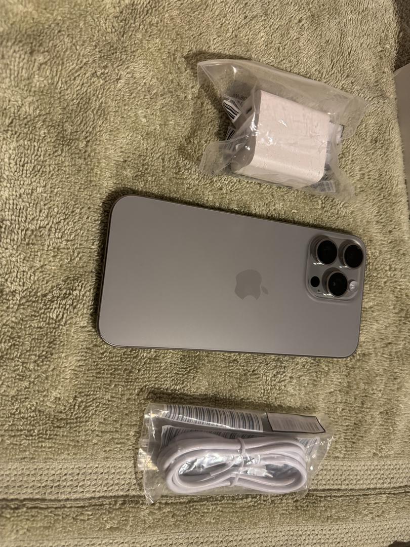 Apple iPhone 15 Pro Max - Verizon, Natural, 256GB, A2849 - LYDQ30644 ...