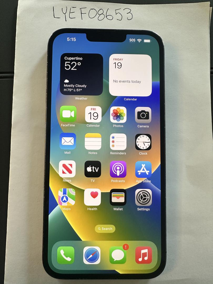 Apple iPhone 13 Pro Max - Unlocked, Graphite, 256GB, A2484 - LYEF08653 - Swappa