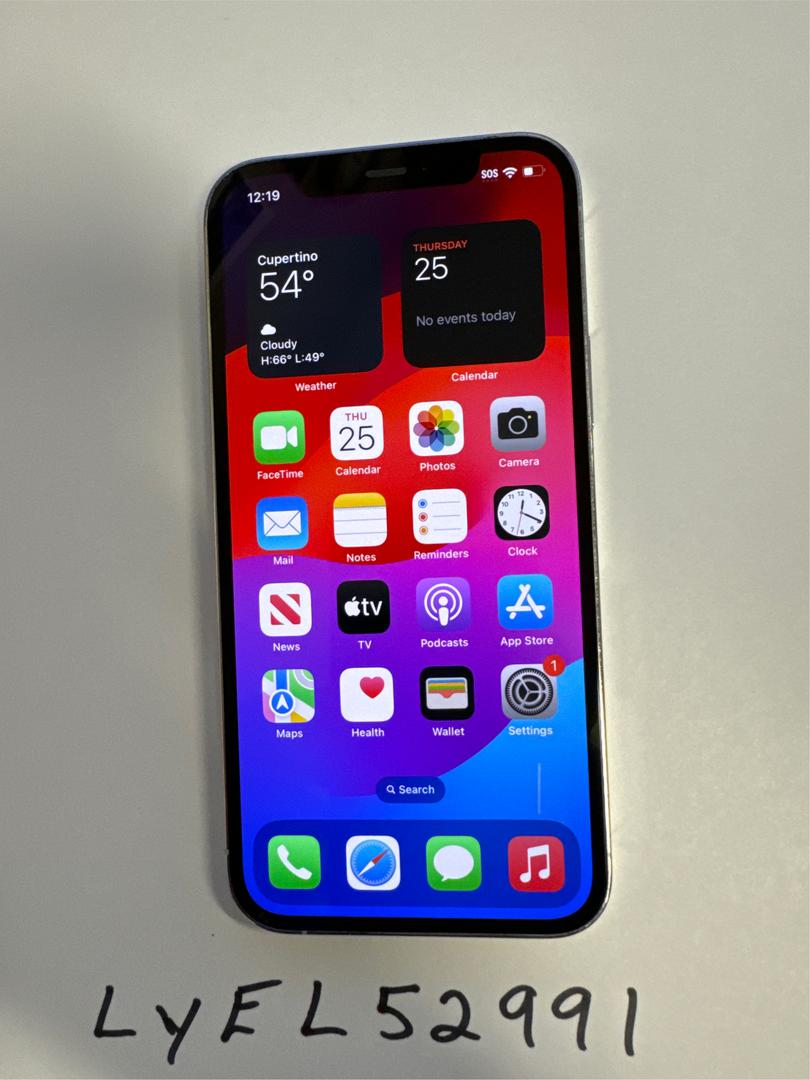 Apple iPhone 12 Pro - Unlocked, Silver, 256GB, A2341 - LYEL52991 - Swappa