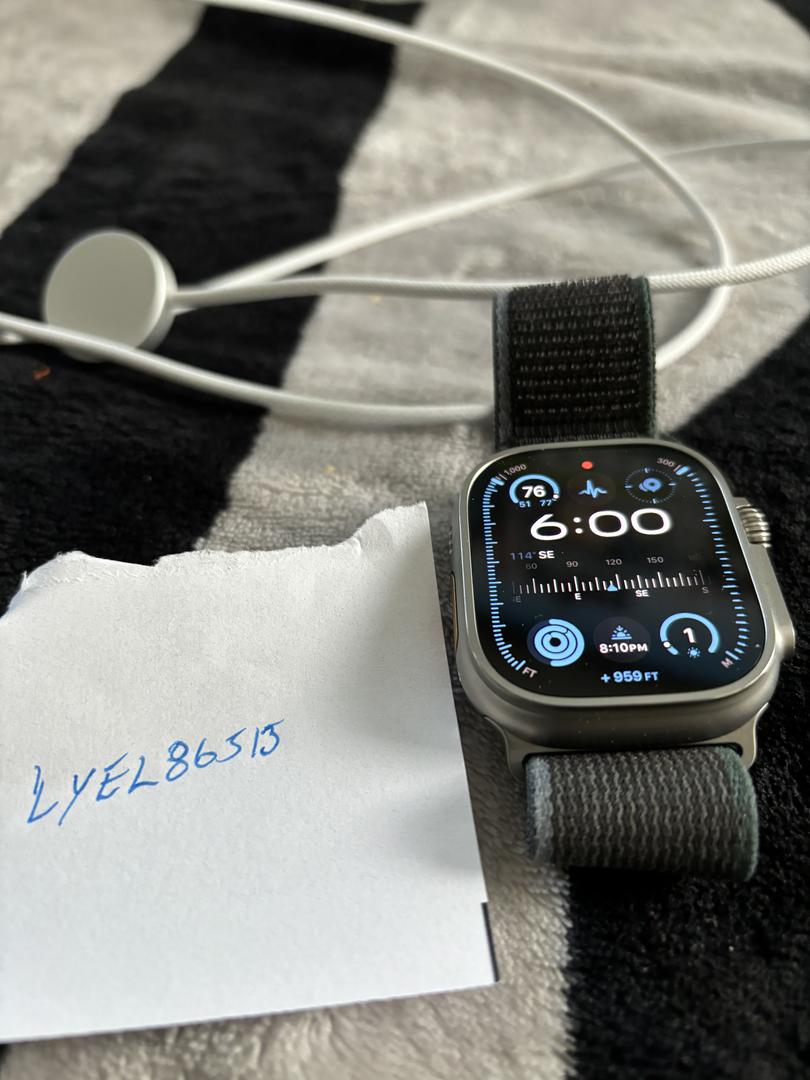 Apple Watch Ultra 2 49mm - Unlocked, Natural, A2986 - LYEL86513 - Swappa