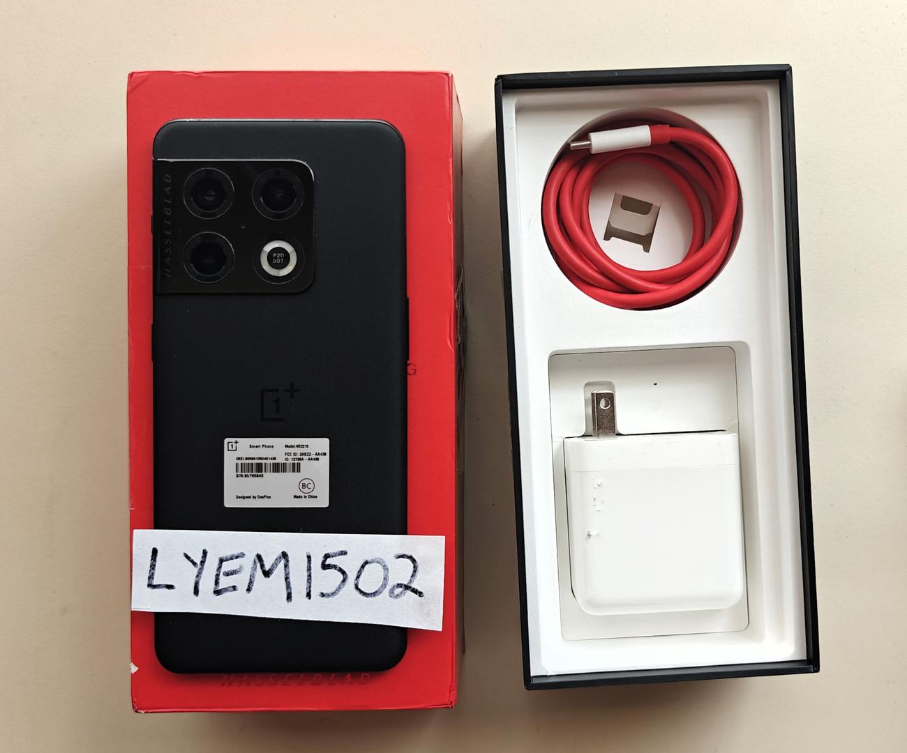 OnePlus 10 Pro - Unlocked, Black, 256GB, 12GB, NE2215 - LYEM15102 - Swappa
