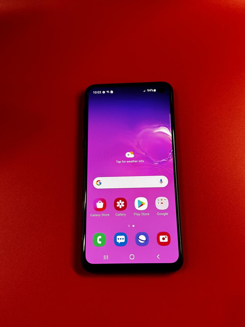 Samsung Galaxy S10e - Unlocked, Black, 128GB, 6GB, SM-G970U1 ...