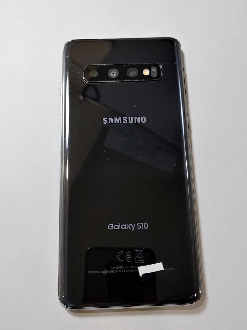 Samsung Galaxy S10 - Unlocked, Black, 128GB, 8GB, SM-G973U1 - LYES74634 ...