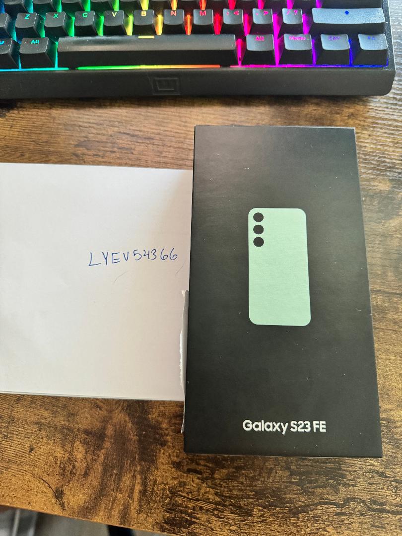 Samsung Galaxy S23 FE - Verizon, Mint, 128GB, 8GB, SM-S711U - LYEV54366 ...
