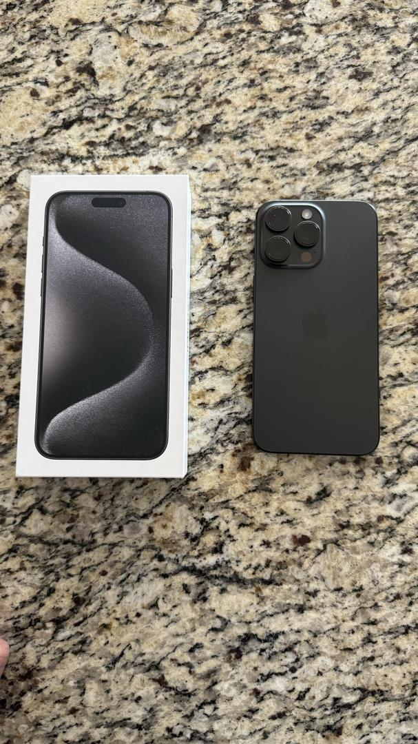 Apple iPhone 15 Pro Max - T-Mobile, Black, 256GB, A2849 - LYEY64594 - Swappa