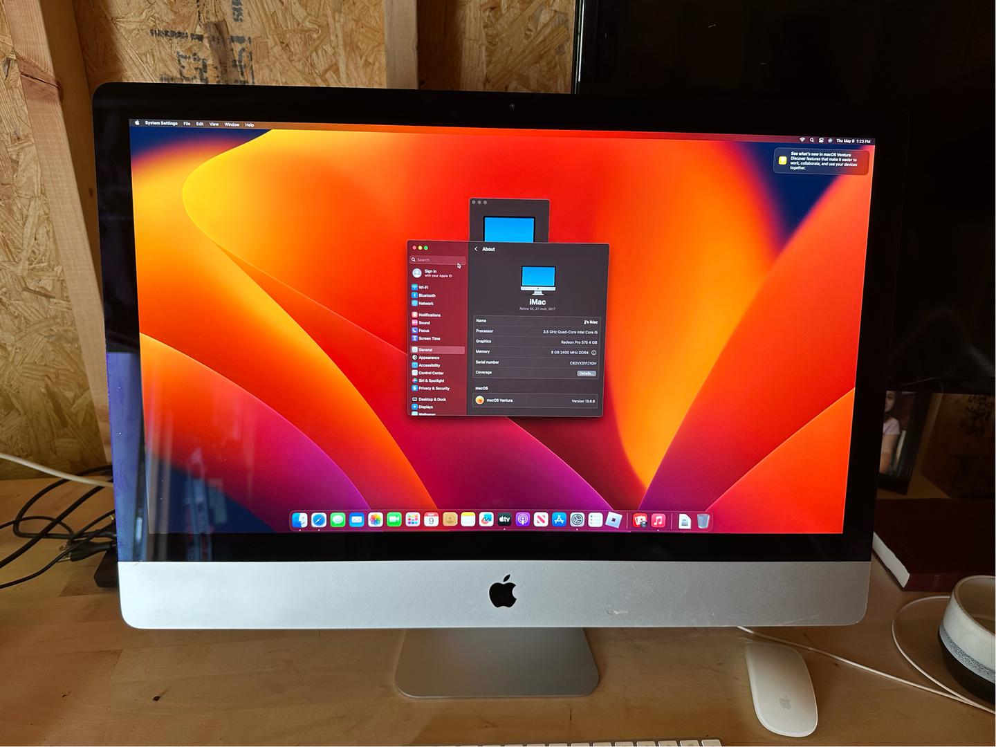 iMac 2017 27" Retina 5K - I5, 1TB, 8GB - LYEZ83798 - Swappa