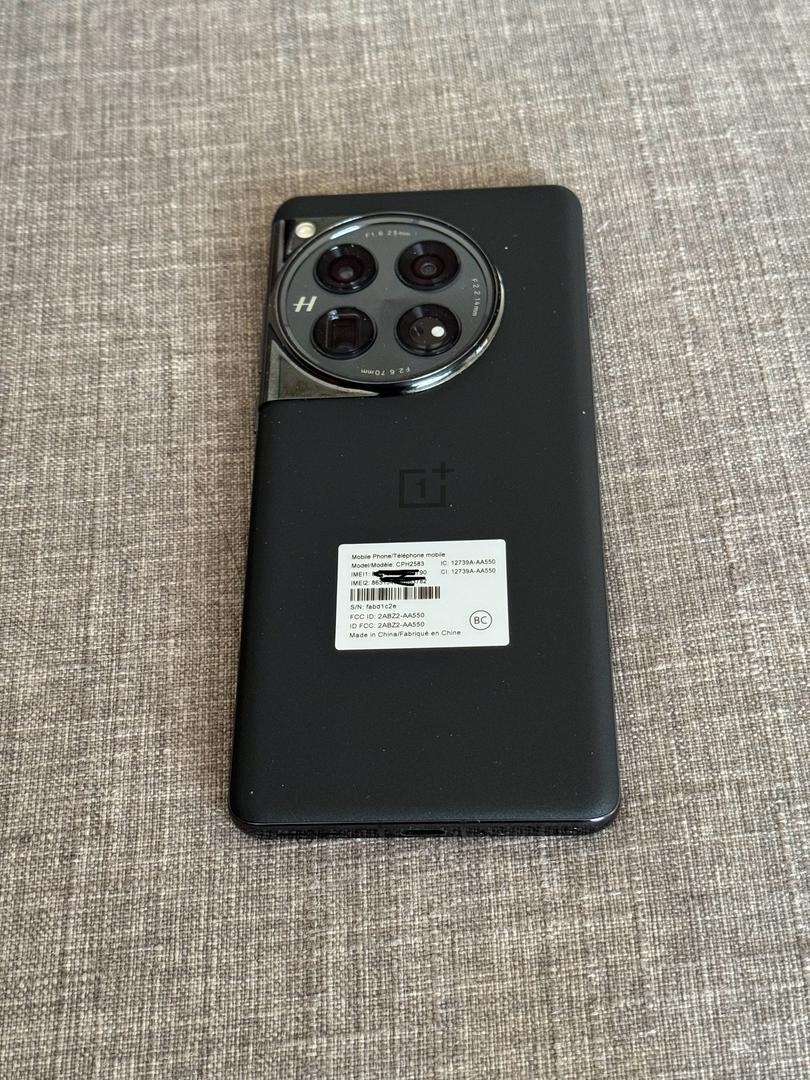 OnePlus 12 - Unlocked, Black, 512GB, 16GB, CPH2583 - LYFA59822 - Swappa